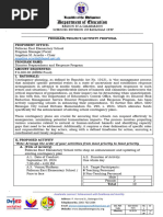 Project Proposal On School DRRM | PDF | Emergency Management | Hazards