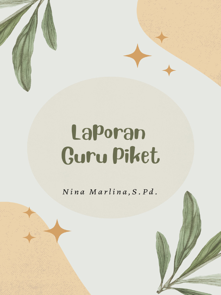 Laporan Piket Nina Marlina | PDF