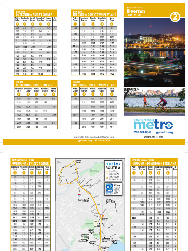 Rte 2 Brochure 9 24 - 202410010818062917 | PDF | Public Transport | Bus ...