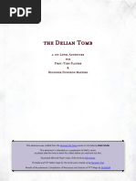 The Delian Tomb | PDF | Dungeons & Dragons