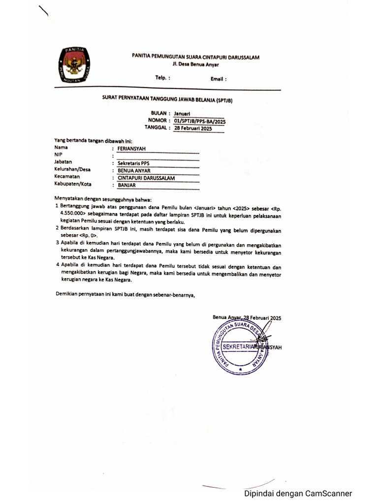 SPTJB Pps Jan 2025 | PDF