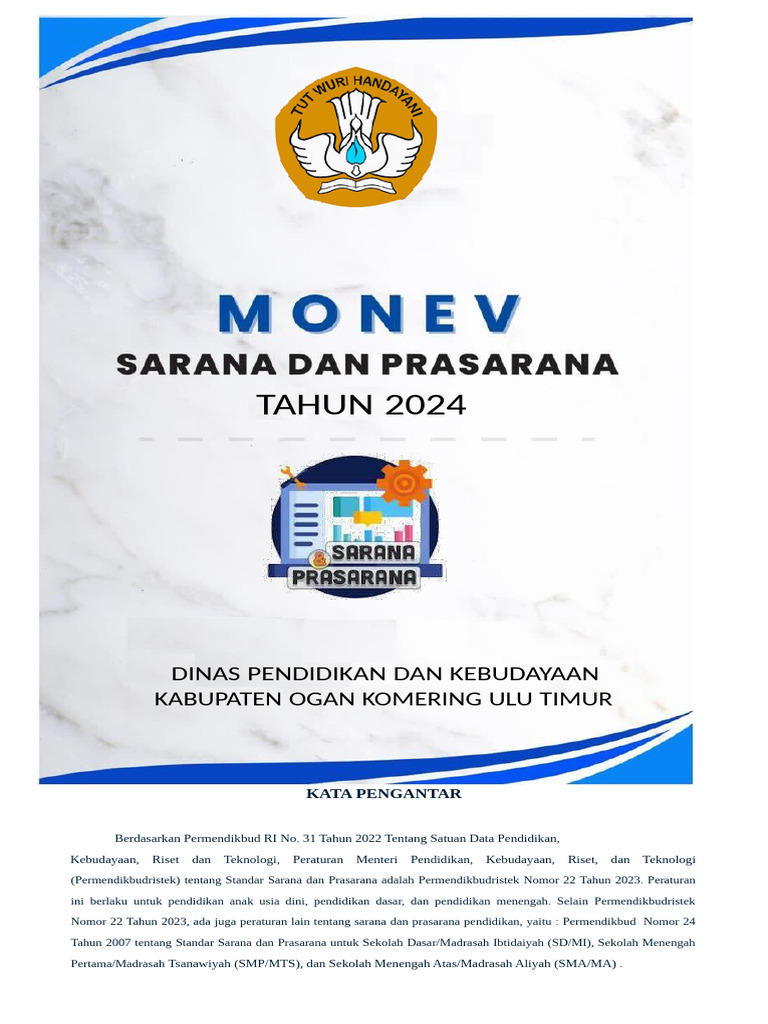 Intrumen Monev 2024 | PDF