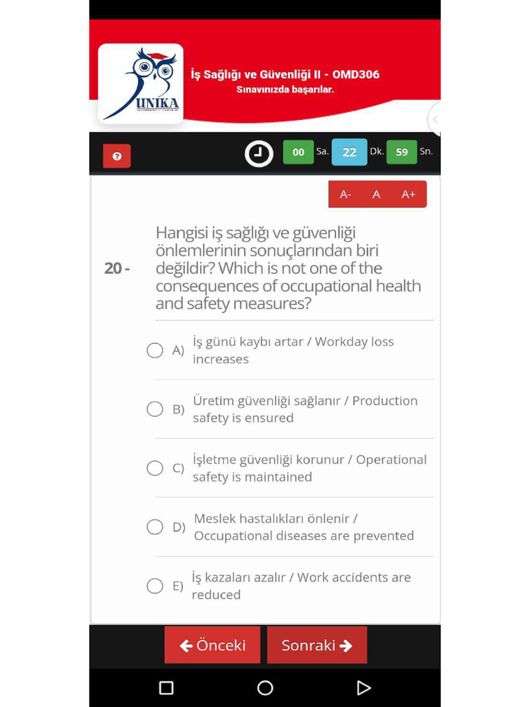 iş sağlik 2 vize | PDF