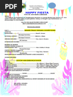 Sample Flow Program Fiesta | PDF