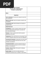 Odyssey and O Brother Comparison Chart | PDF | Odysseus | Odyssey