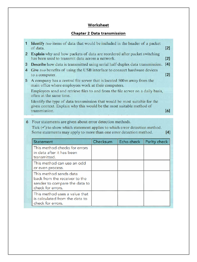 Chapter 2 Data Transmission | PDF