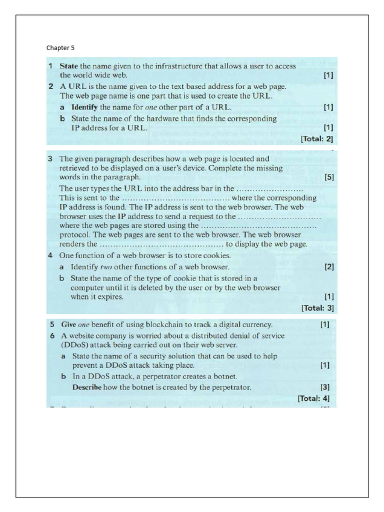 Chapter 5 Internet and Its Uses | PDF