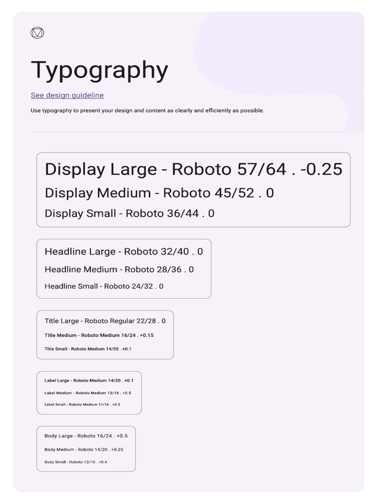 Material Ux Learn - Typography | PDF
