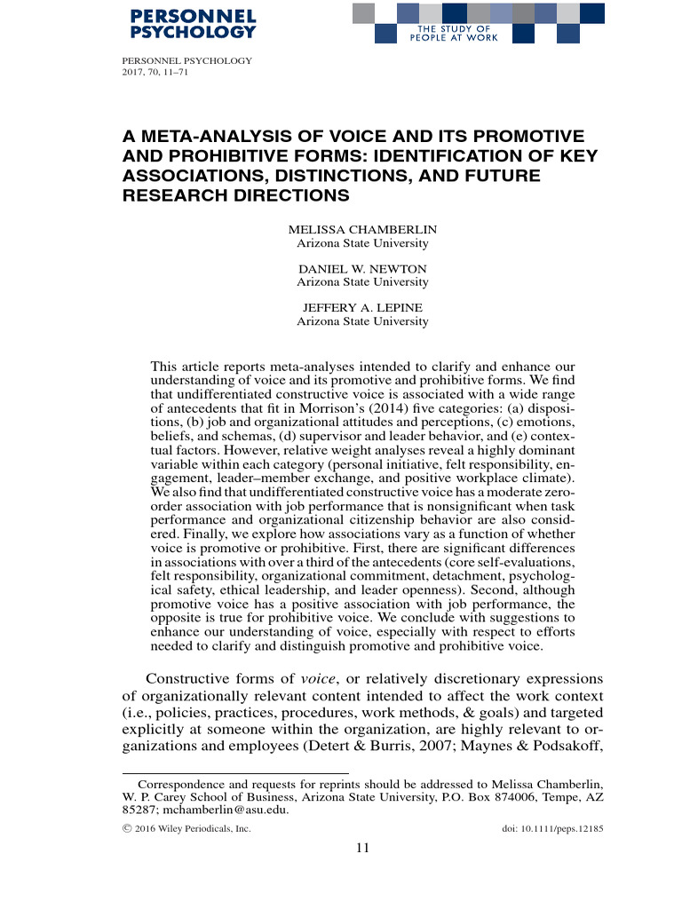 2017 Chamberlin, M., Newton, D. W., & Lepine, J. A. (2017) - A Meta ...