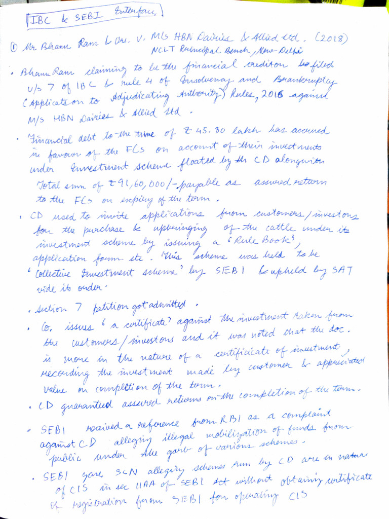 Ibc and Sebi and Securities | PDF