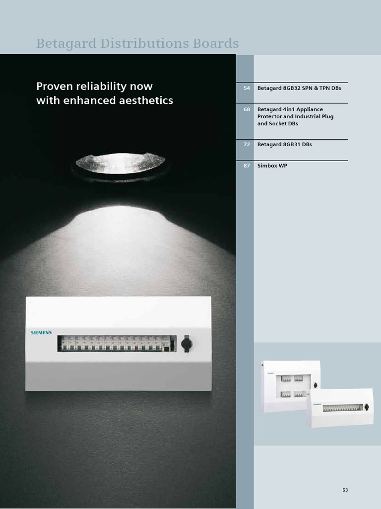 8GB32 Betagard Combi Catalog Jun 12 | PDF | Electrical Wiring | Ac ...