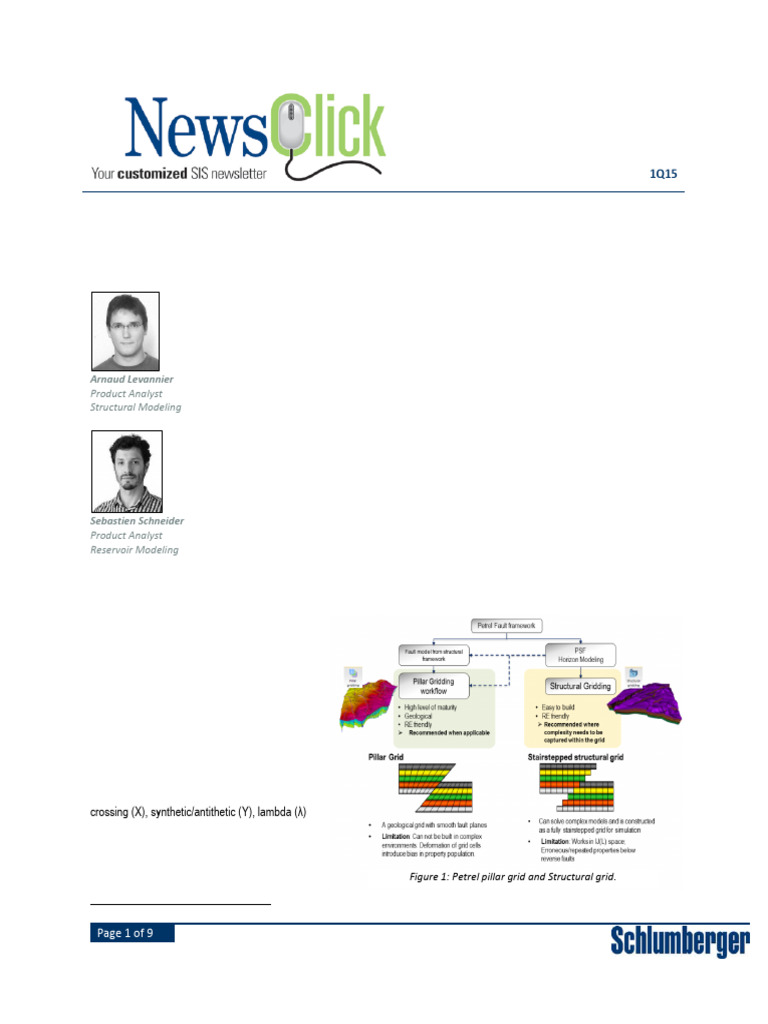 Depospace Model On Structure Grids | PDF | Fault (Geology) | Horizon