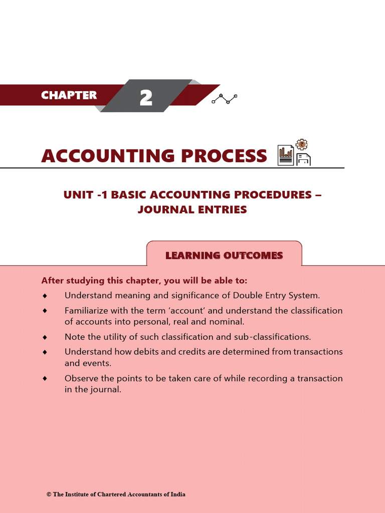 CH 2 Accounting Process | PDF | Debits And Credits | Equity (Finance)