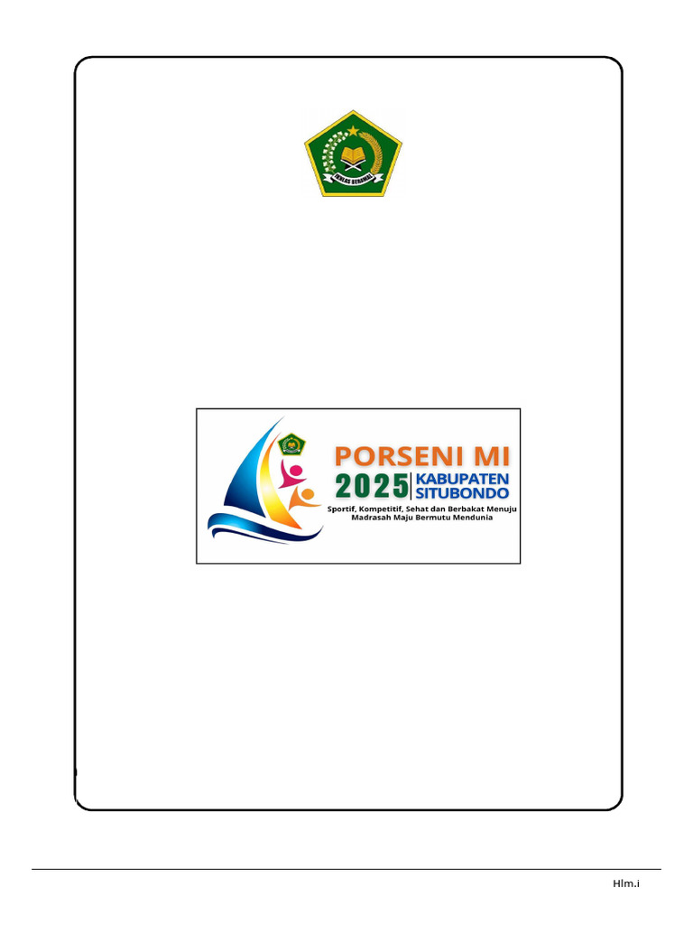 Juknis PORSENI Kabupaten 2025 | PDF
