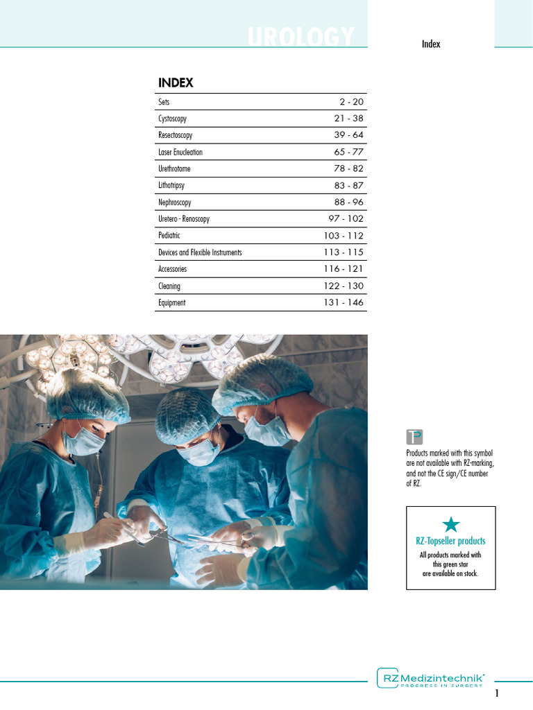 Urology Instrument Sets Overview | PDF | Medical Specialties | Medical ...