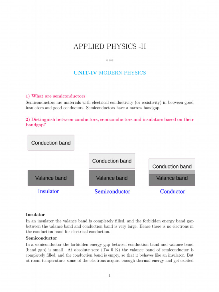 S2_physics Note_Unit_4 | PDF