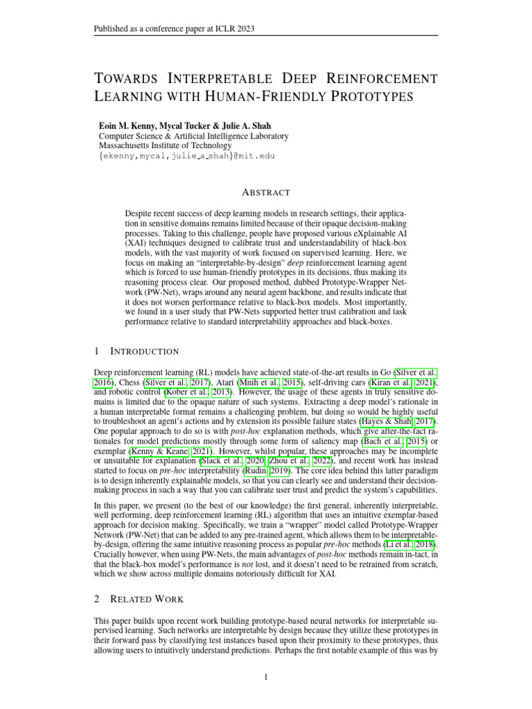 4902 Towards Interpretable Deep Rei | PDF | Computational Neuroscience | Learning