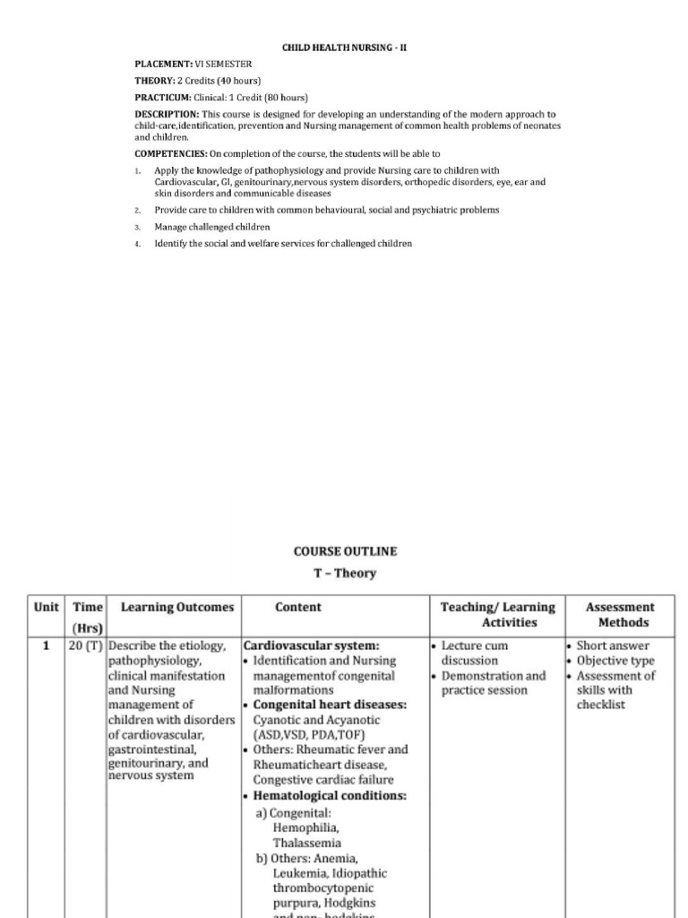 6th semester syllabus | PDF