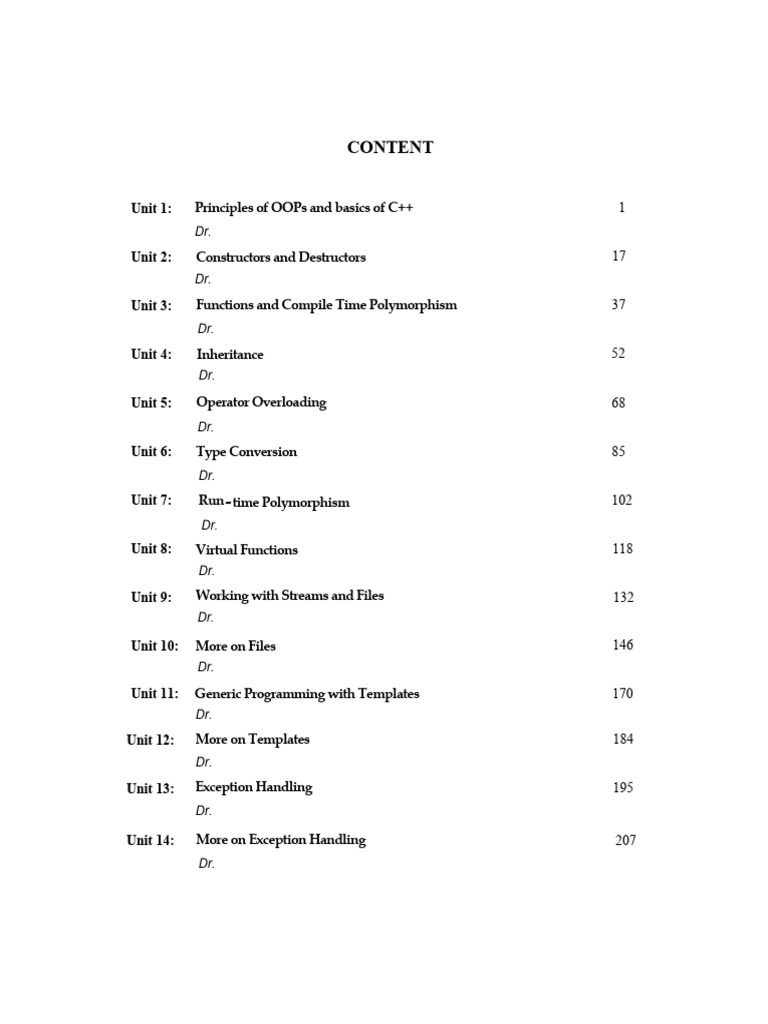 Oop Pdf Object Oriented Programming Constructor Object Oriented