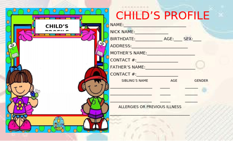 Childs Profile | PDF