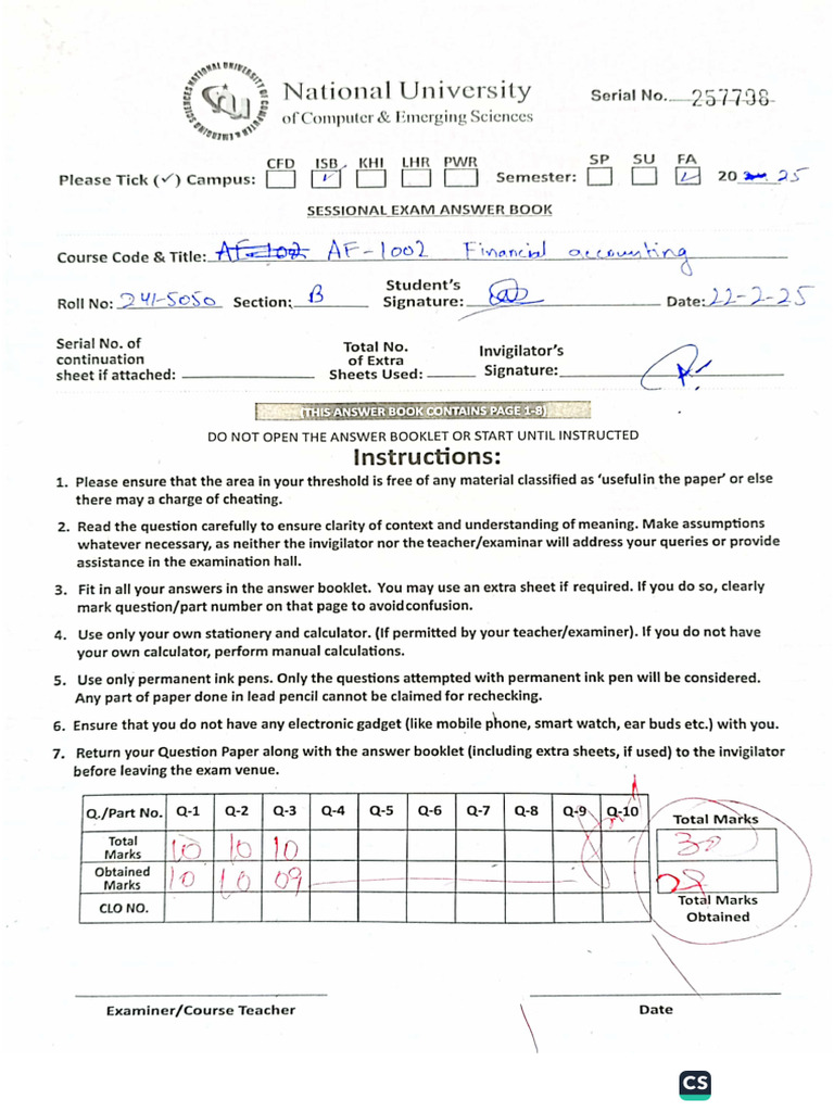 Sessional-1 Best | PDF