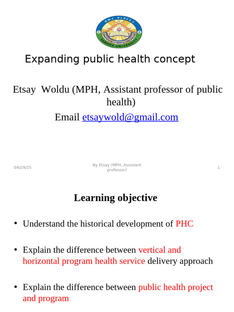 Unit 4 Expanding Public Health Concepts (PHC) | PDF | Public Health | Risk
