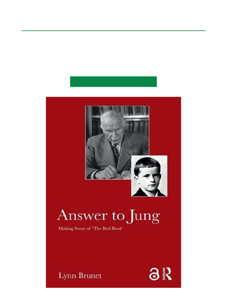 Answer To Jung Making Sense of 'The Red Book' - 1st Edition Full Text ...