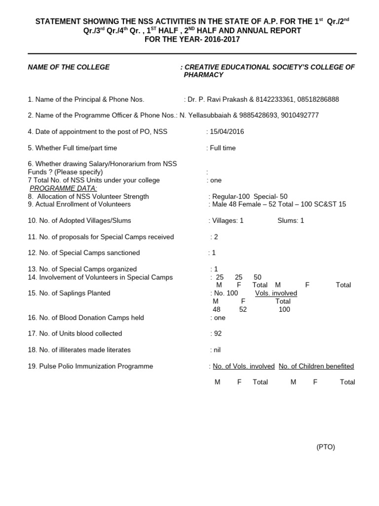 Annual Report Profroma 1 | PDF | Leprosy | Medicine