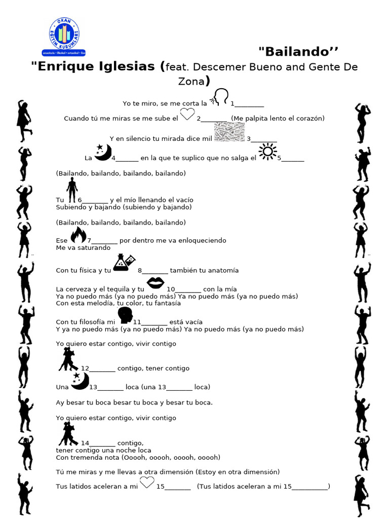 BAILANDO- ENRIQUE | PDF