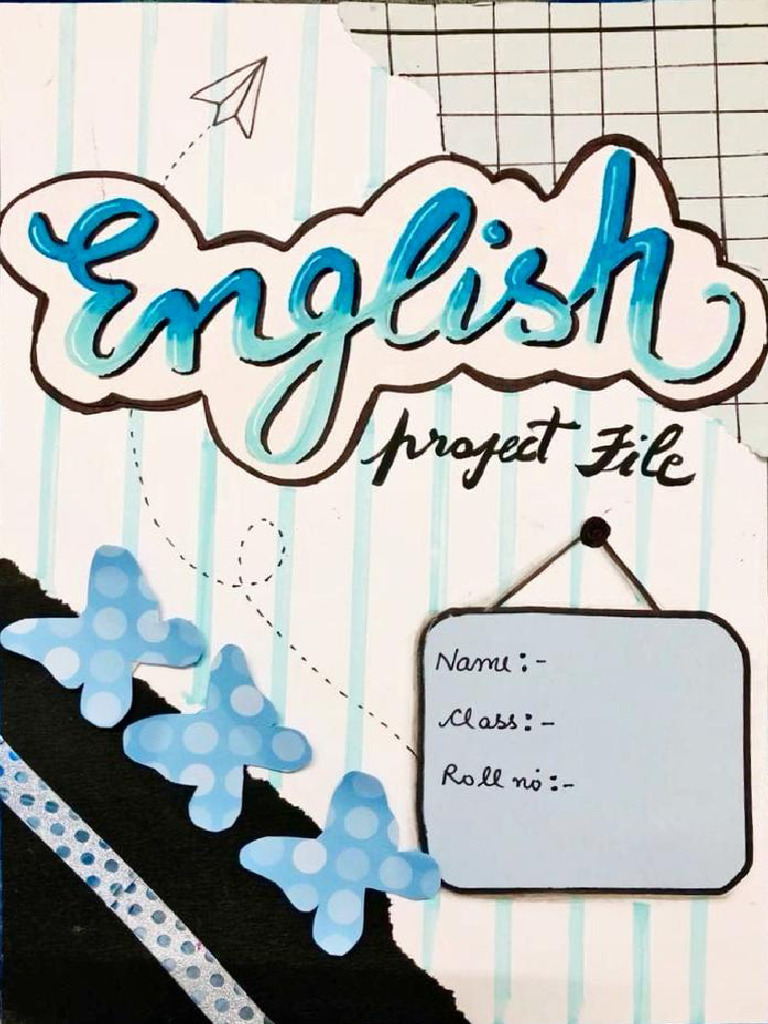 English Language Project Front Cover | PDF