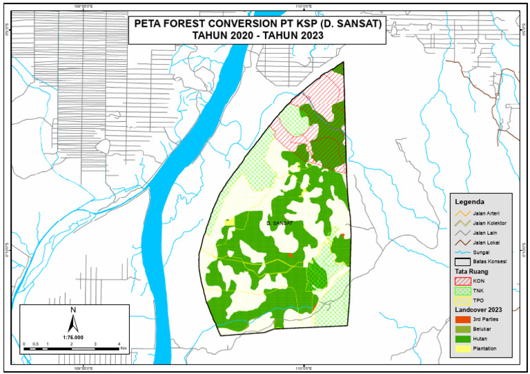 Peta Forest Conversion - KSP D. Sansat (2020-2023) - 084403 | PDF