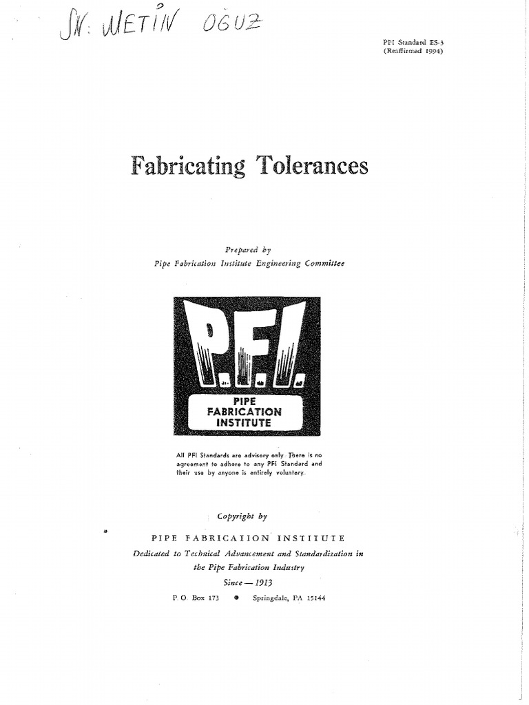 PFI+ES-3+1994 Torelans | PDF