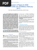 IEEE Conference Paper Structure Guide | PDF | Abstract (Summary ...