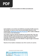 Binational Schedule Immunization USA MEXICO | PDF | Rtt | Prevention