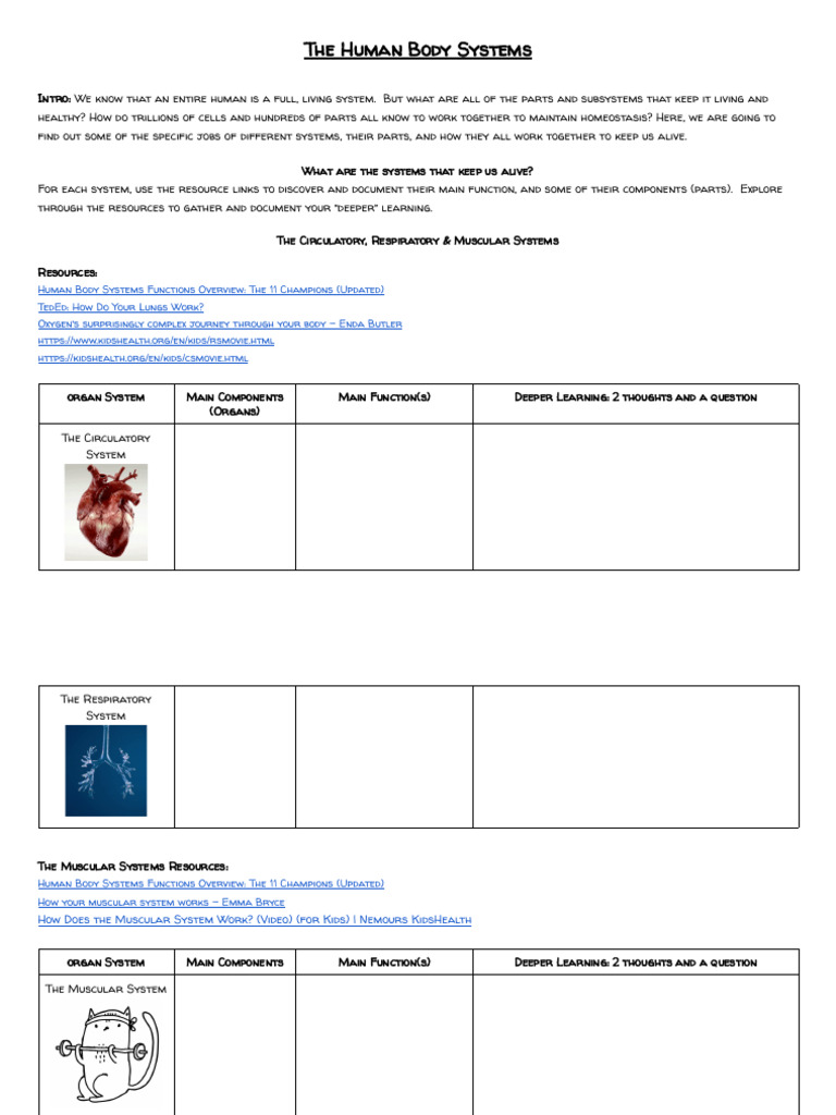 Farah Marmash - Q4 Human Body Systems Day 1 | PDF