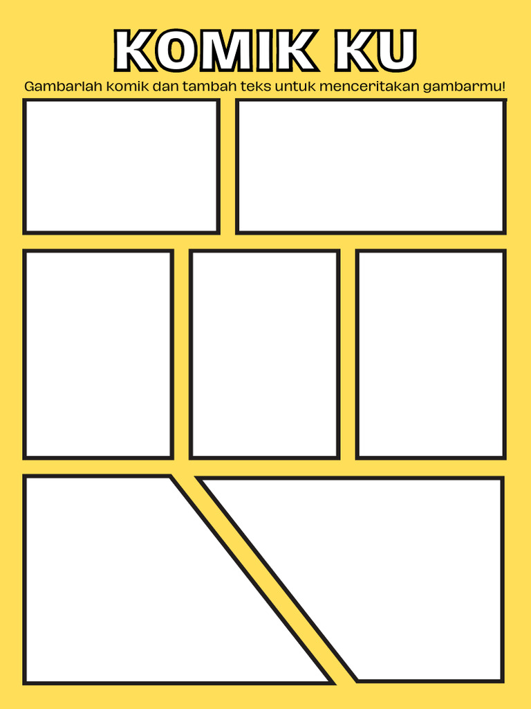 Comic Layout Worksheets in Colorful Bold Style - 20250416 - 071542 ...