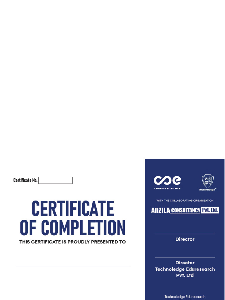 Certificate | PDF