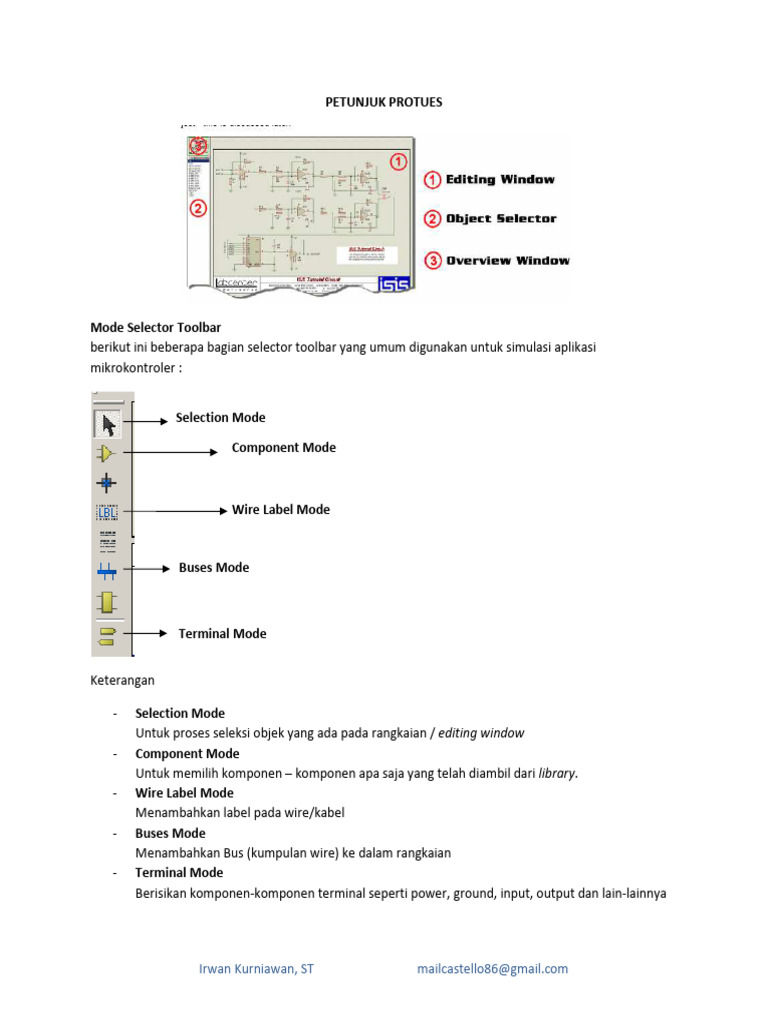petunjuk-pemakaian-proteus | PDF