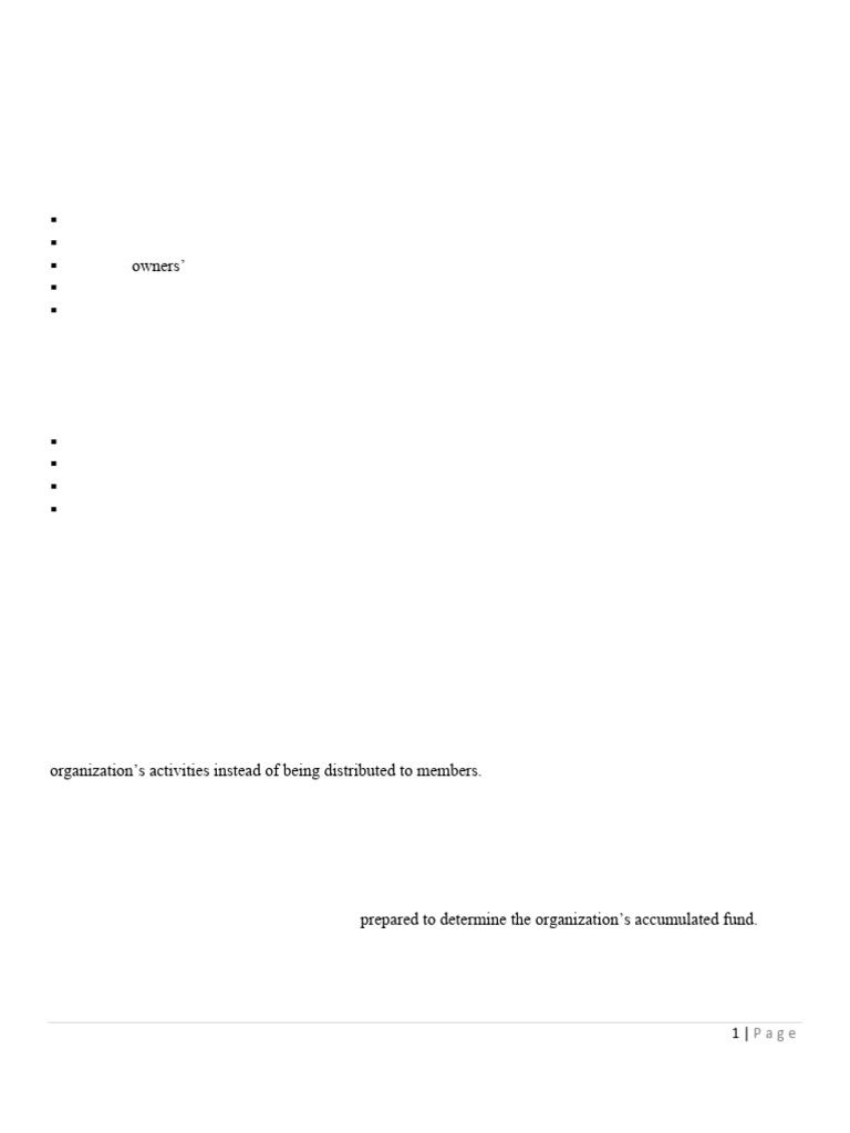 Accounting for Non-Profit Organizations | PDF | Expense | Income