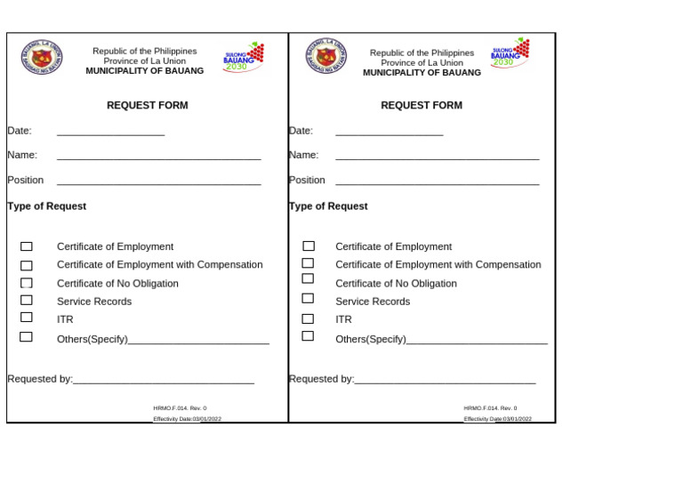 Request - For Records | PDF