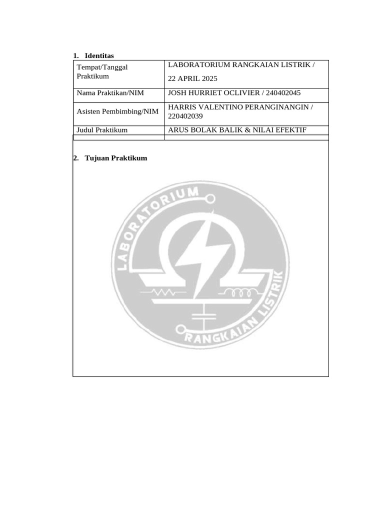 Laporan_praktikum_P1_Josh[1] | PDF