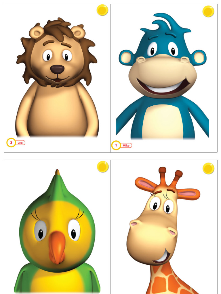 Super Safari Characters | PDF