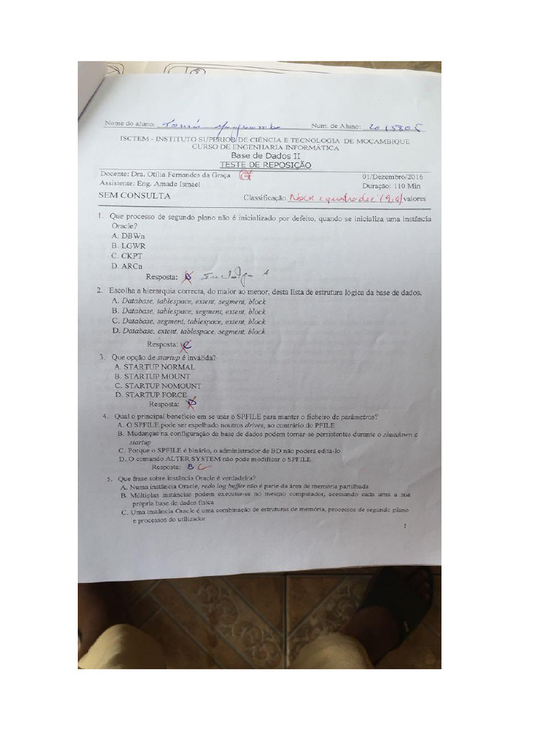 01 BD2 Reposicao | PDF