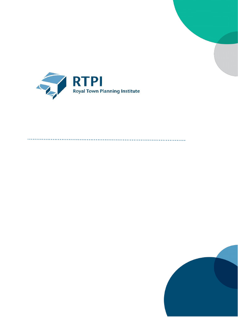 Rtpi Academic Experience Advice Note June 2019 | PDF | Postgraduate ...