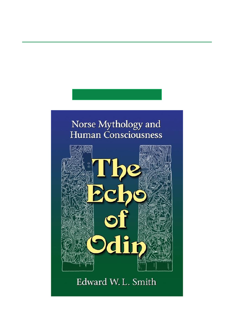 The Echo of Odin: Myth and Mind | PDF | Norse Mythology