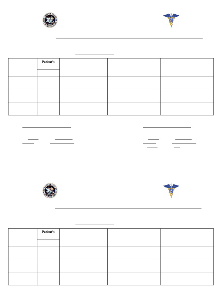 BSN Cases Final Template | PDF | Nursing | Surgery