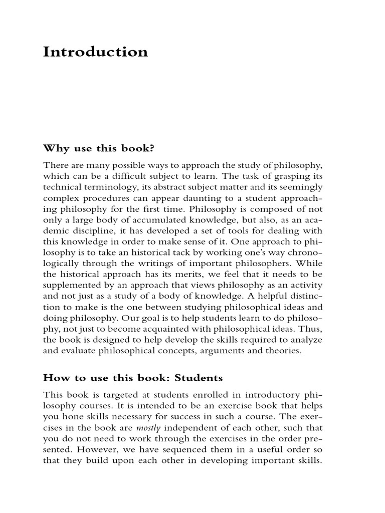 Dokumen - Pub The Philosophy Skills Book Exercises in Critical Reading ...