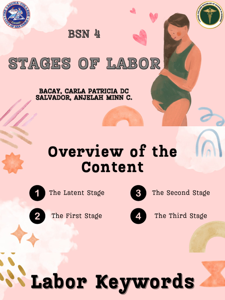 Stages of Labor Presentation (Group - 3) PDF | PDF | Childbirth | Uterus
