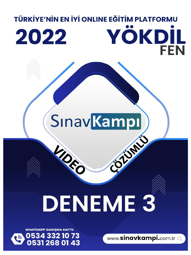 Sinav Kampi Deneme Fen - 3.Pd | PDF