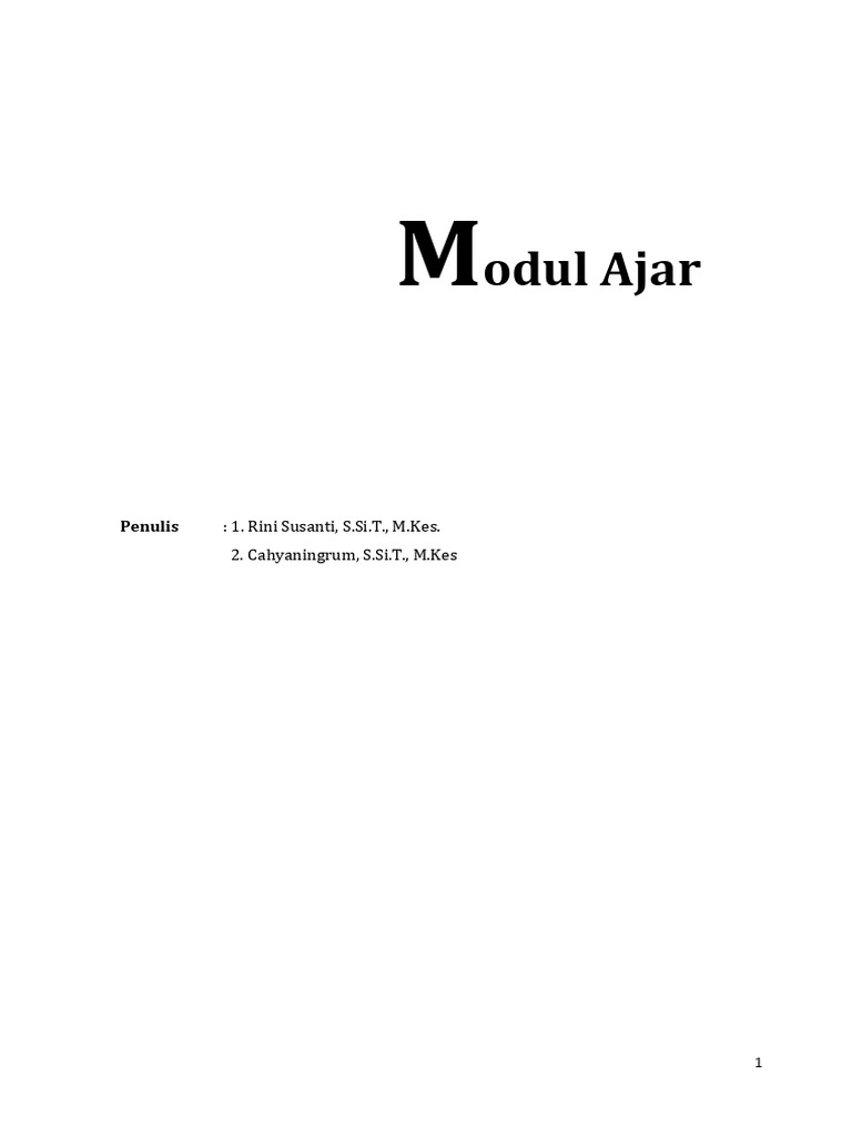 Modul Mata Kuliah PPB Genap 2425 | PDF
